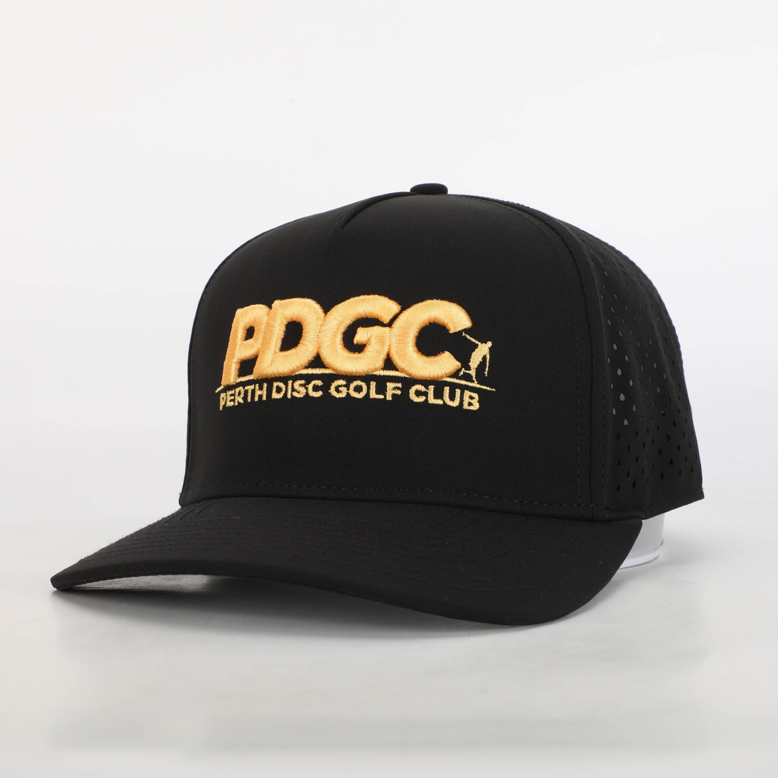 PDGC Laser Cut Perforated Hole Snap Back | Perth Disc Golf Club